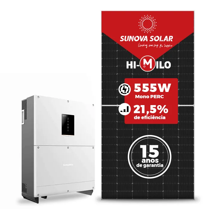 Gerador de Energia Solar On Grid Sungrow Sem Estrutura | Solmais